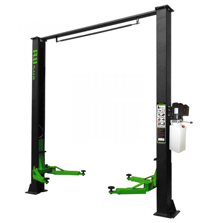 PL-4.0-2A 2 Post Lift Arch Type Clear Floor Two Post Vehicle Lift - 2 ...