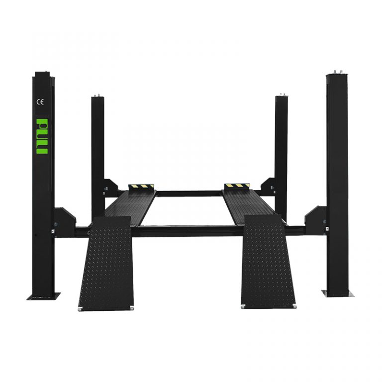 PL-FS35 4 Post Lift Includes Rolling Jack 3.5 T Capacity Four Post ...